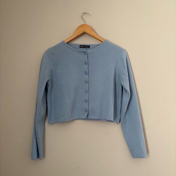 SHEIN | Tops | Free Add On Shein Soft Blue Knit Top | Poshmark